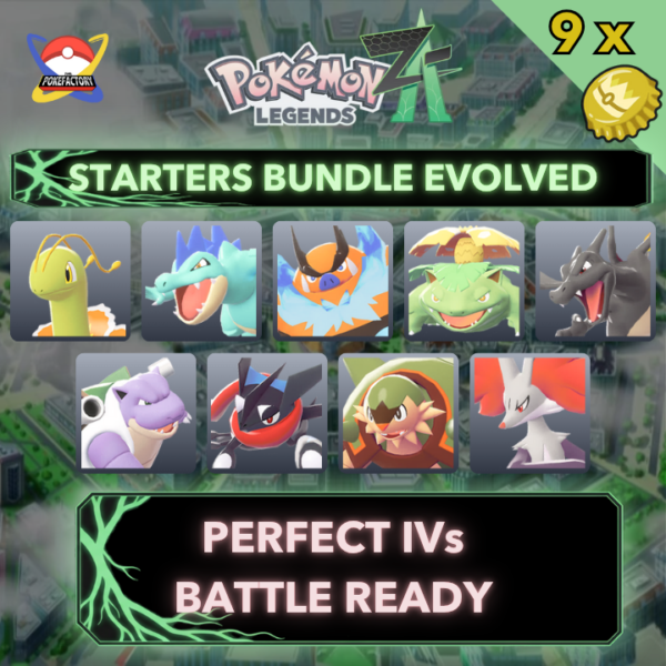 Starters Bundle Evolved - ThePokeFactory